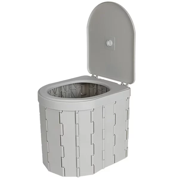 Foldable Travel Toilet with Seat - Strong & Compact