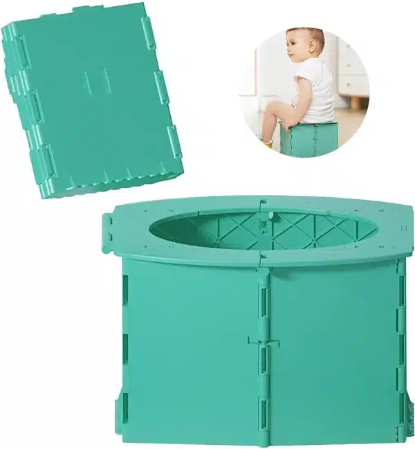 Portable Folding Camping Potty - Compact & Convenient